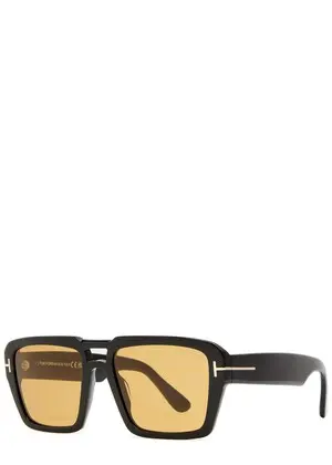 TOM FORD Tom Ford Redford Square Frame Sunglasses Black