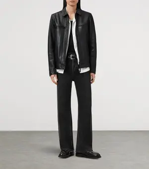 ALLSAINTS Leather Luck Jacket