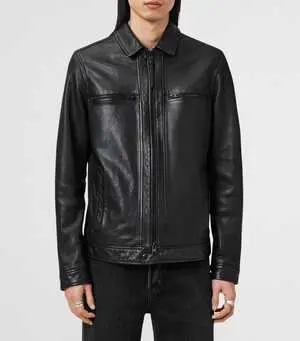 ALLSAINTS Leather Luck Jacket