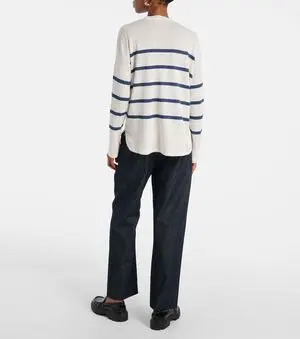 Max Mara Striped Linen Sweater