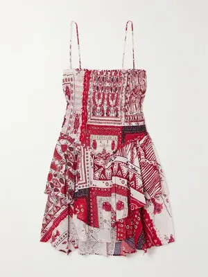 Marant Etoile Tiered Day Dresses