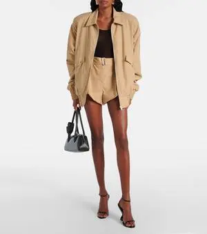 Magda Butrym Semi-sheer Scalloped Bodysuit