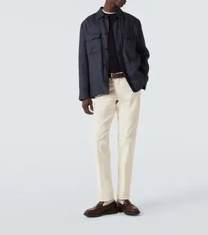 Loro Piana Walkery Cotton And Silk Sweater