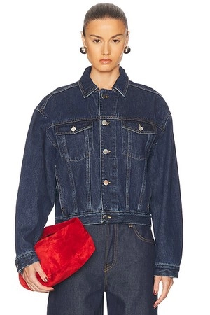 Loulou De Saison Dave Jacket - Washed Blue