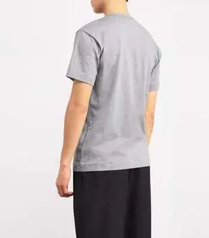 Play Comme Des Garcon Play Logo T-shirt - Grey