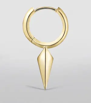 MARIA TASH Single Long Spike Hoop Earring