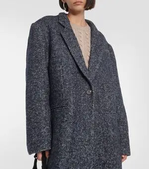 Christopher Esber Herringbone Coat