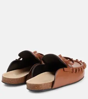 JW Anderson Ruffled Leather Mules