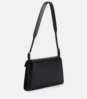 Savette Symmetry 26 Leather Shoulder Bag - Black