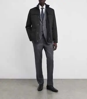 Pal Zileri Cotton-blend Field Jacket