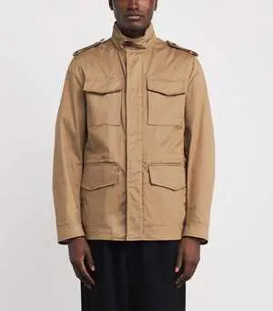 Pal Zileri Cotton-blend Field Jacket