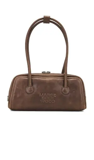MARGESHERWOOD Soft Boston Bag - Brown