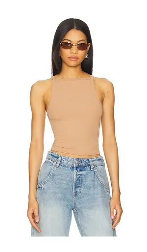 Free People X We The Free Mia Tank Top - Brown