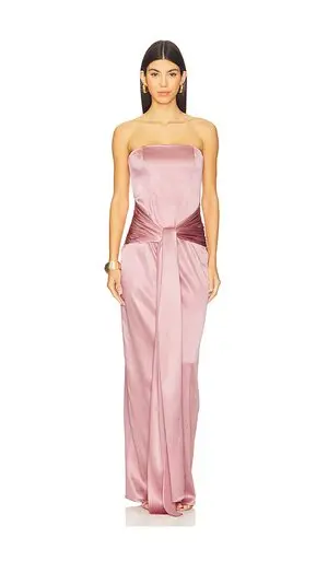 Michael Costello Metallic Evening Dresses