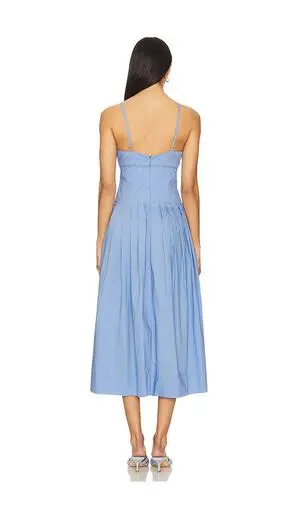 Minkpink Avalon Square Neck Midi Dress