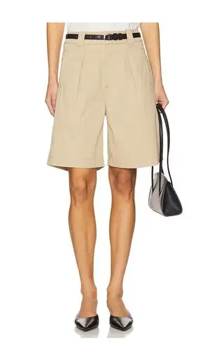 Citizens Of Humanity Cara Pleated Short - Beige