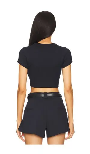 Alexander Wang Cropped Short Sleeve Tee