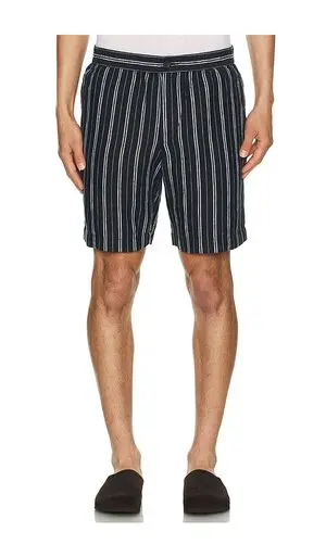 Vince Mesa Stripe Beach Shorts