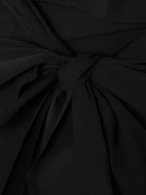 Hunza G Stretch-jersey Pareo - Black