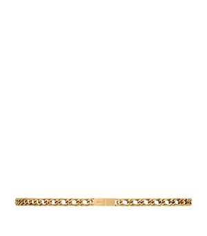 Saint Laurent Thin Chain Belt - Clear