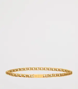 Saint Laurent Thin Chain Belt