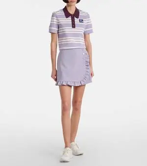 Tory Burch Striped Polo Shirt