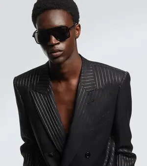 TOM FORD Kemp Aviator Sunglasses