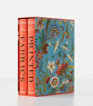 TASCHEN The Book Of Printed Fabrics. From The 16th Century Until Today Set Of 2 Books - Multicoloured