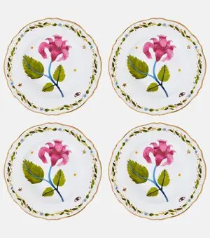 BITOSSI Fabula Profumo Set Of 4 Soup Plates - Multicoloured