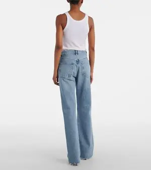 AGOLDE Leena High-rise Flared Jeans