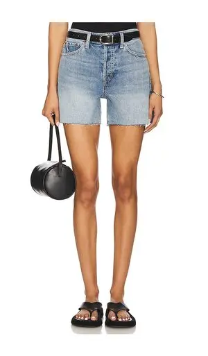 PISTOLA Shorts With Faded Wash And Raw Hem