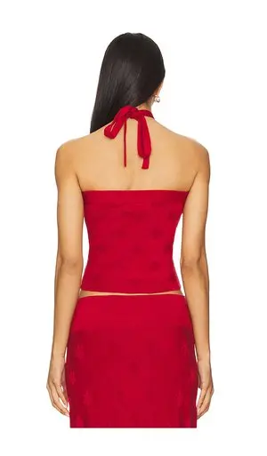 ASTA RESORT Lorena Halter Top