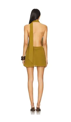 LOVERS AND FRIENDS Nova Mini Dress - Olive