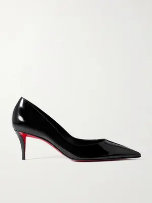 CHRISTIAN LOUBOUTIN Miss Z 60 Patent Leather Pumps - Black