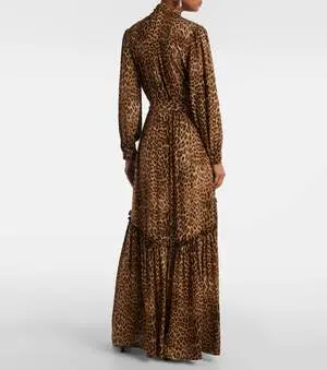 Melissa Odabash Skylar Leopard-print Maxi Dress