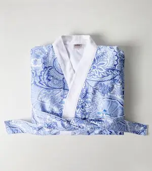 Etro Printed Cotton Bathrobe