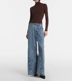 Alaïa Jersey Top