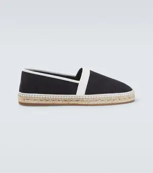 Manolo Blahnik Manolo Blahnik Suede Espadrilles Blue