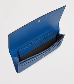 Smythson Panama Leather Marshall Travel Wallet