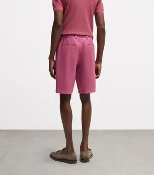 BOSS Linen Tapered Shorts