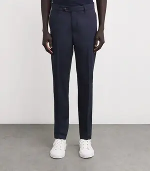 Pal Zileri Stretch Cotton Slim-fit Chinos