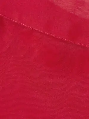 Maria Mcmanus Silk-organza Midi Skirt
