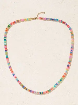 Jia Jia Soleil Gold Opal Necklace - Multi