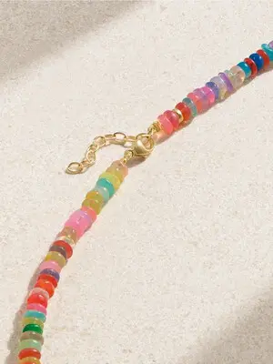 Jia Jia Soleil Gold Opal Necklace