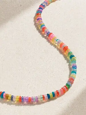 Jia Jia Soleil Gold Opal Necklace