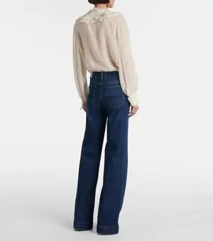 7 For All Mankind Modern Dojo High-rise Flared Jeans