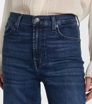 7 For All Mankind Modern Dojo High-rise Flared Jeans
