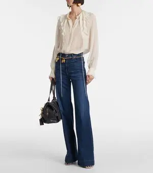 7 For All Mankind Modern Dojo High-rise Flared Jeans