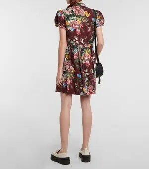 See By Chloé Floral Cotton Mini Dress