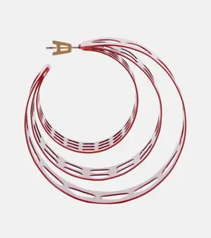 Alaïa Medium Hoop Earrings
